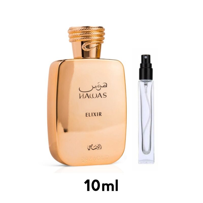 Decante 10ml Hawas elixir - Rasasi - Parfumeur Ayoub